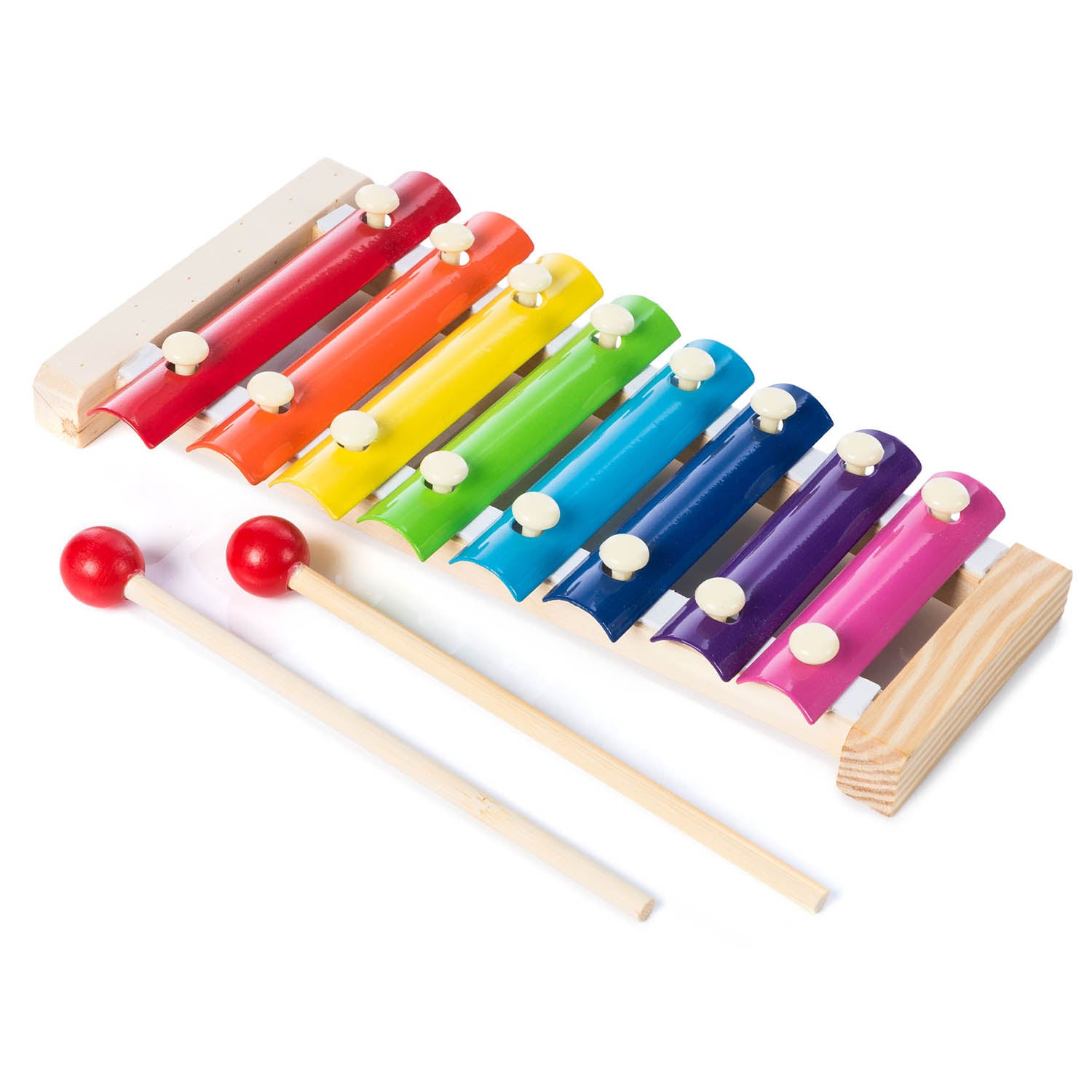 Holz Xylophon für Kinder - Glockenspiel Musikinstrument Spielzeug